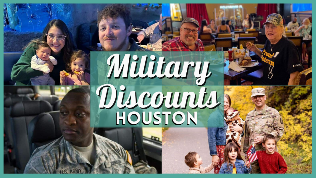45 Military Discounts Houston Texas - Tickets, Hotels, More