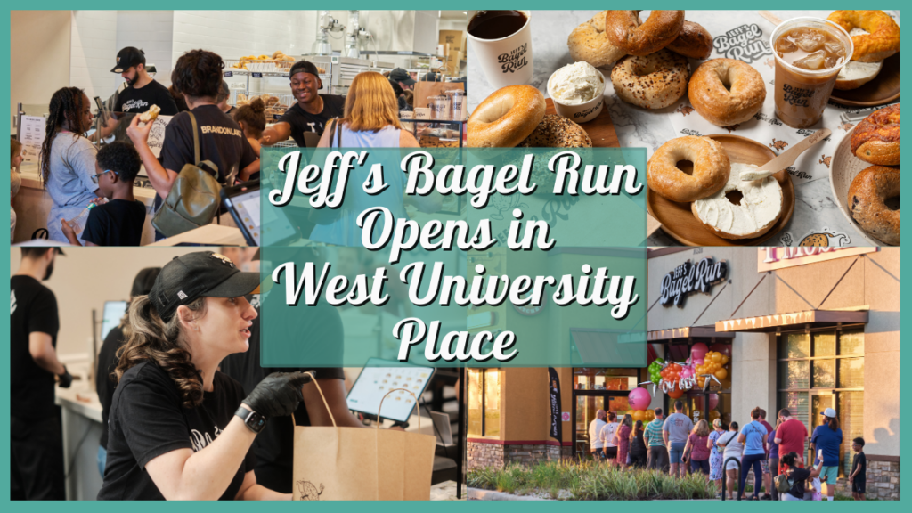 FREE Bagels at Jeff's Bagel Run - West University Place